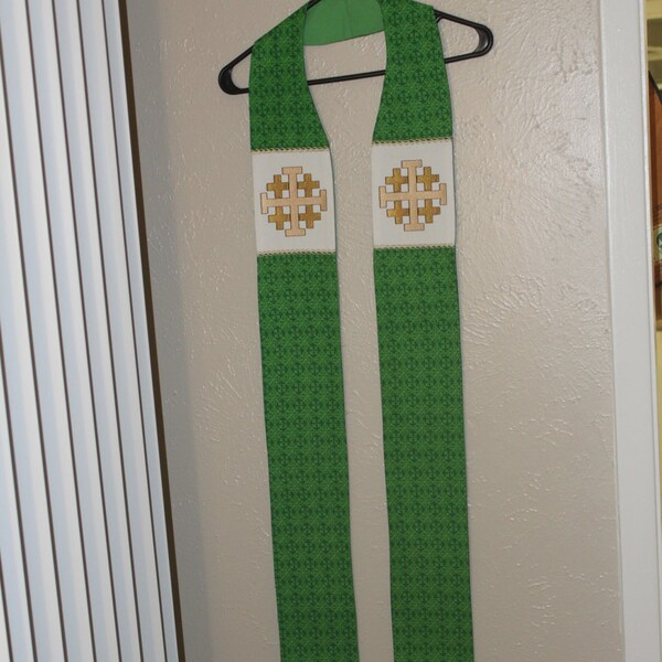 Jerusalem Cross Stole - Etsy