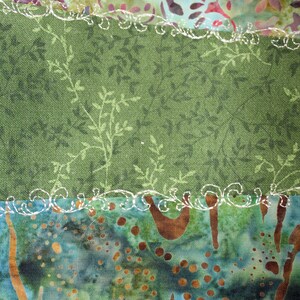Green Pieced Stole, Ordinary Time Liturgical Stole - Etsy