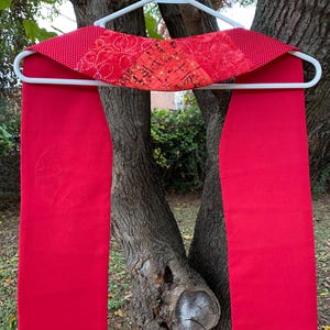 Red Ordination Stole - Etsy