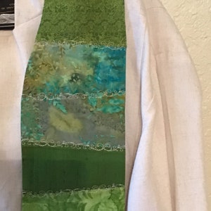 Green Pieced Stole, Ordinary Time Liturgical Stole - Etsy