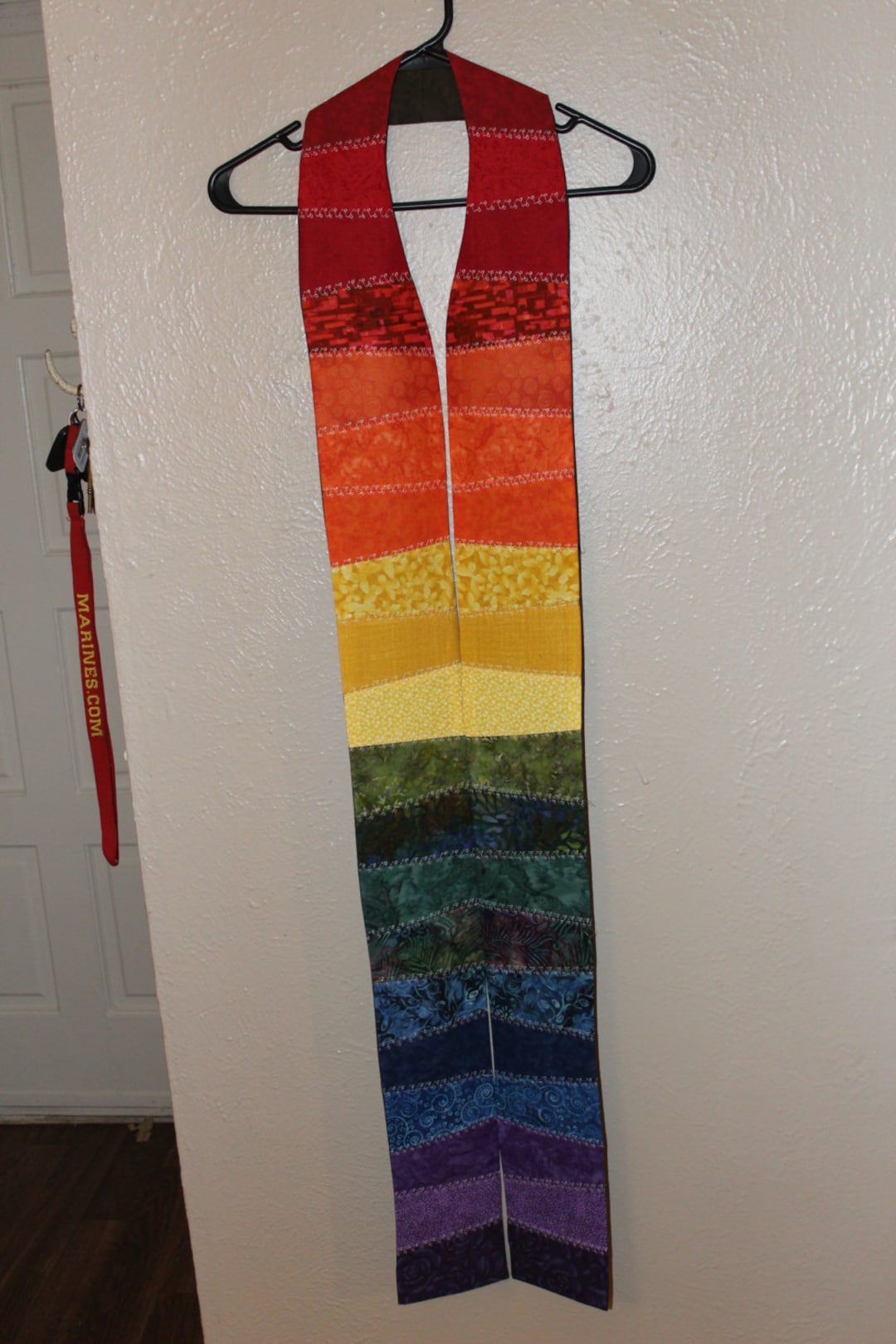 Rainbow Pieced Stole, Liturgical Stole - Etsy