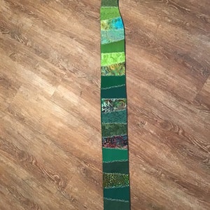 Green Pieced Stole, Ordinary Time Liturgical Stole - Etsy