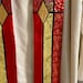 Red Stained Glass Stole - Etsy