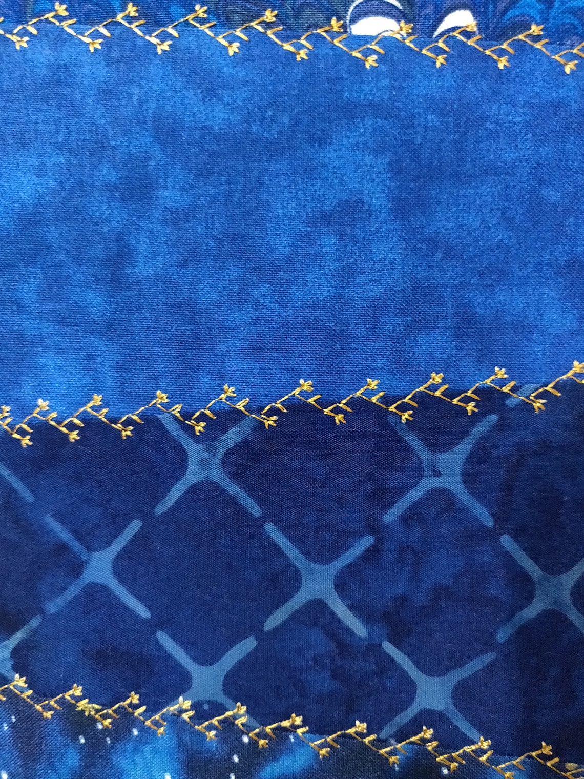 Blue Pieced Advent Stole - Etsy