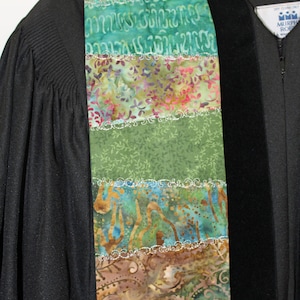 Green Pieced Stole, Ordinary Time Liturgical Stole - Etsy