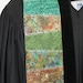 Green Pieced Stole, Ordinary Time Liturgical Stole - Etsy