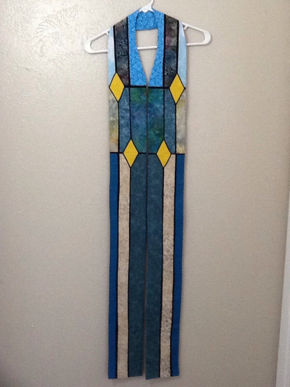 Stained Glass Window Stole Ordinary Time Liturgical Stole - Etsy
