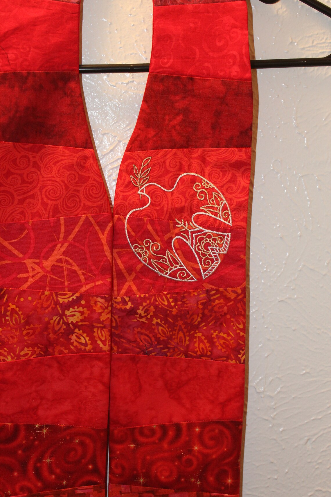 Red Ordination Stole - Etsy
