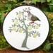 Partridge in a Pear Tree Embroidery Kit Embroidery Hoop Art Beginner ...
