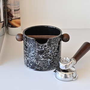 Ceramic Knock Box Round Stoneware Espresso Knockbox Nil Ckb © Copyright ...