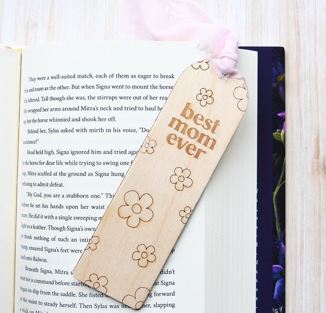 Mothers Day Bookmark, Bookmark for Mom, Best Mom Ever Bookmark, Gifts ...