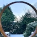 Corten Steel Moon Gate: Garden Art, Metal Sculpture - Etsy UK