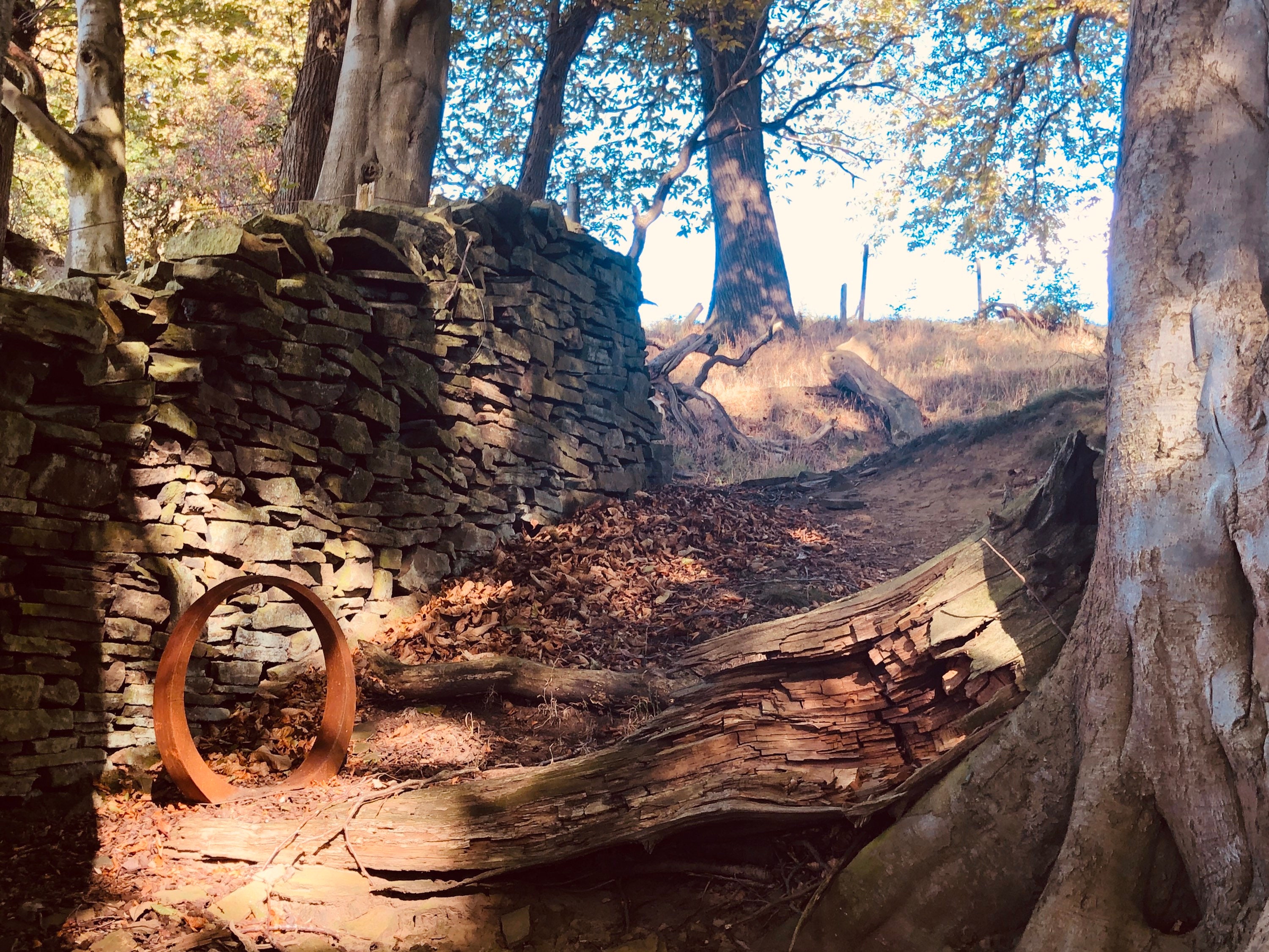 80cm Corten Steel Moon Gate - Etsy UK