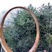 Corten Steel Moon Gate: Garden Art, Metal Sculpture - Etsy UK