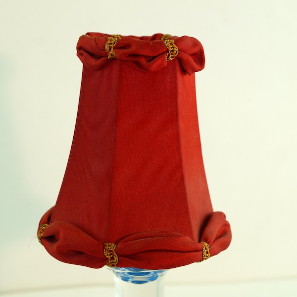 Red Chandelier Shades - Etsy