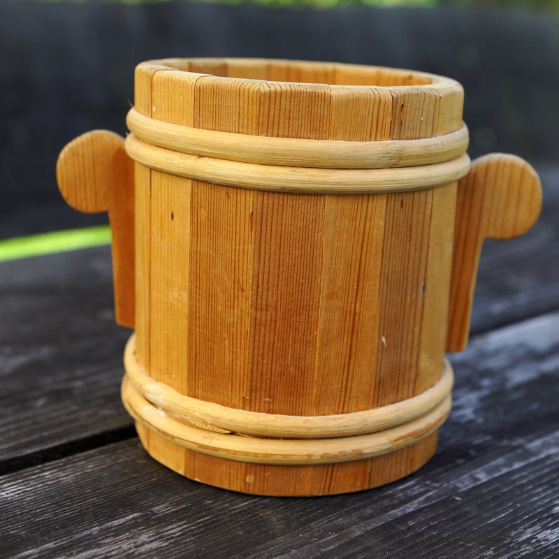 Rustic Container - Etsy