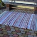 Vintage Big Swedish Rag Rug Antique Swedish Pattern Rag Rug - Etsy