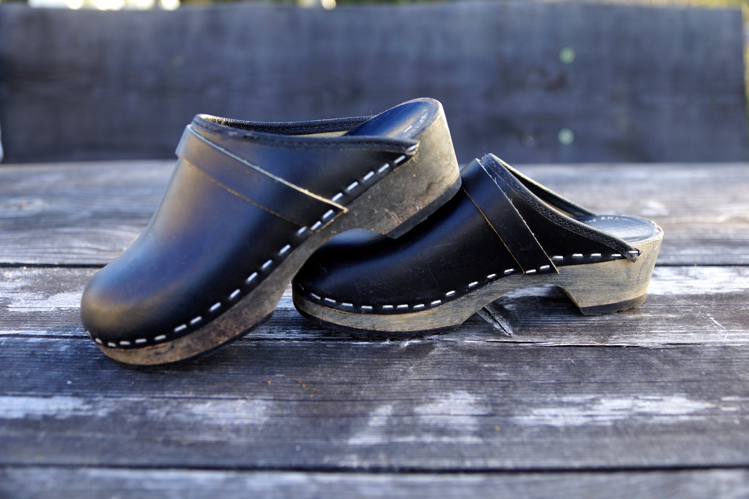 Wood Clogs Boho Shoes Vintage Wooden Clogs Eur30 Swedish - Etsy