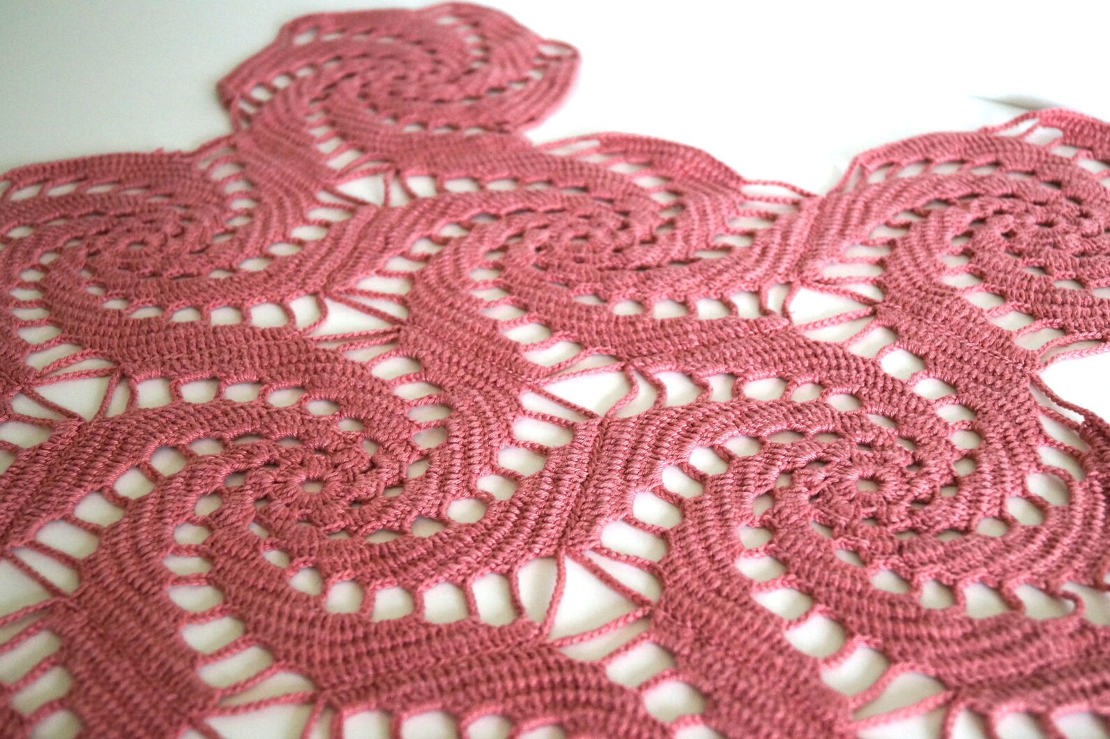 Hand Crocheted Swedish Holiday Christmas Doily for Christmas - Etsy