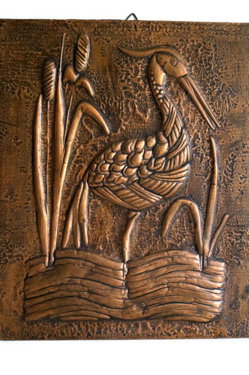 Relief Painting Plaque Engraved Wall Hanging Hand Made Wood - Etsy