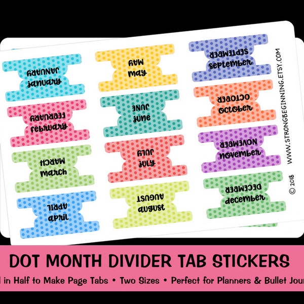 Page Dividers - Etsy