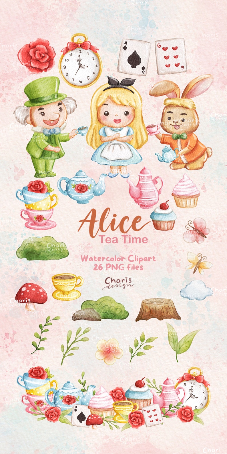 Alice in Wonderland Tea Time - Etsy