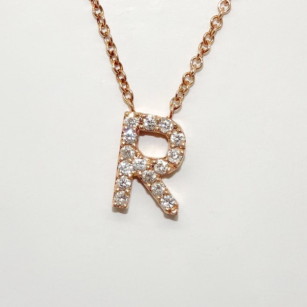 Letter R Pendant - Etsy