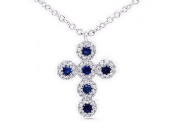 Cross Halo Pendant - Etsy