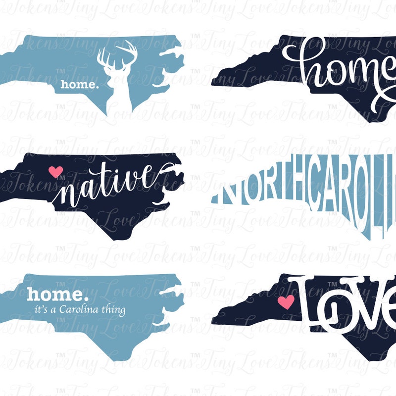 North Carolina Decal - Etsy