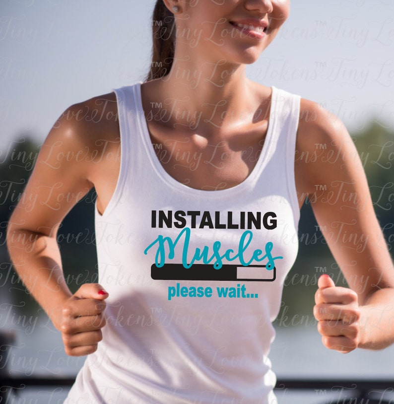 Installing Muscles SVG Design for Silhouette and Other Craft - Etsy