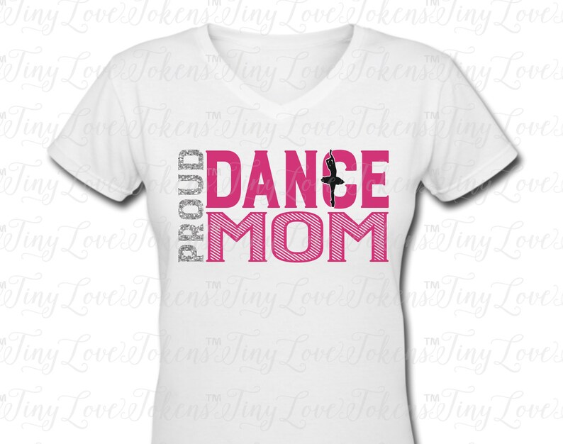 Proud Dance Mom Design for Silhouette and Other Craft Cutters (.svg ...