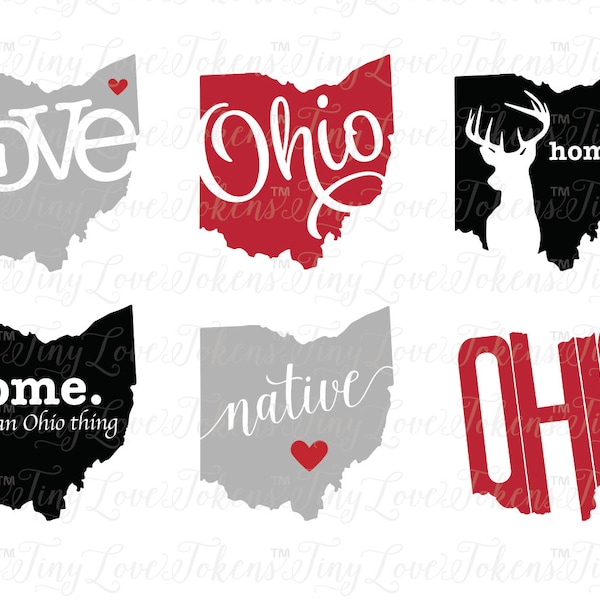 Ohio State Design for Silhouette - Etsy