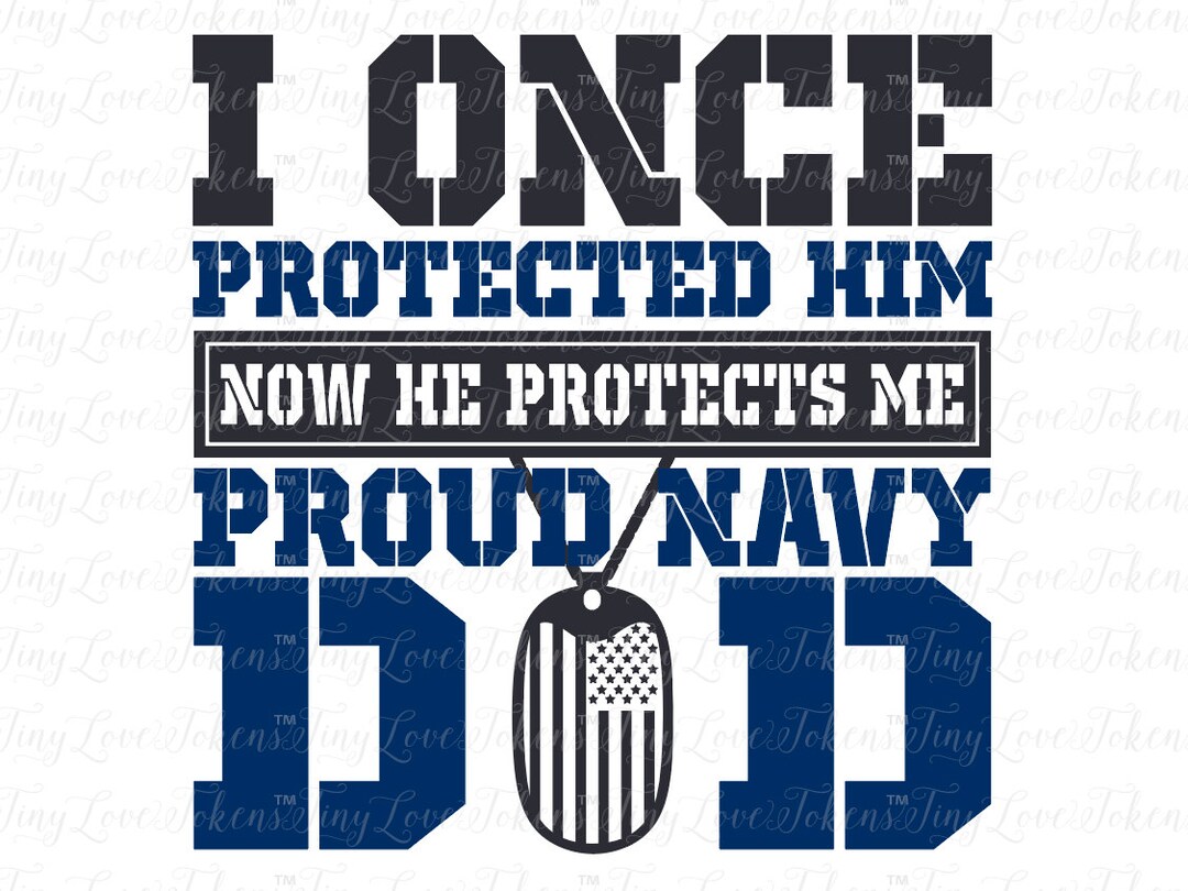 Proud Navy Dad Son Design (.svg/.dxf/.eps/.pdf/.jpg) - Etsy