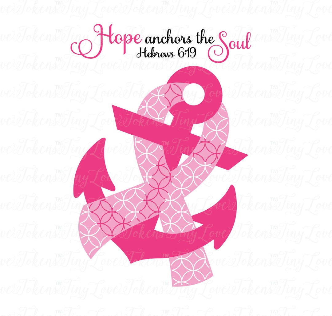 Hope Anchors the Soul SVG Design for Silhouette and Other Craft Cutters ...