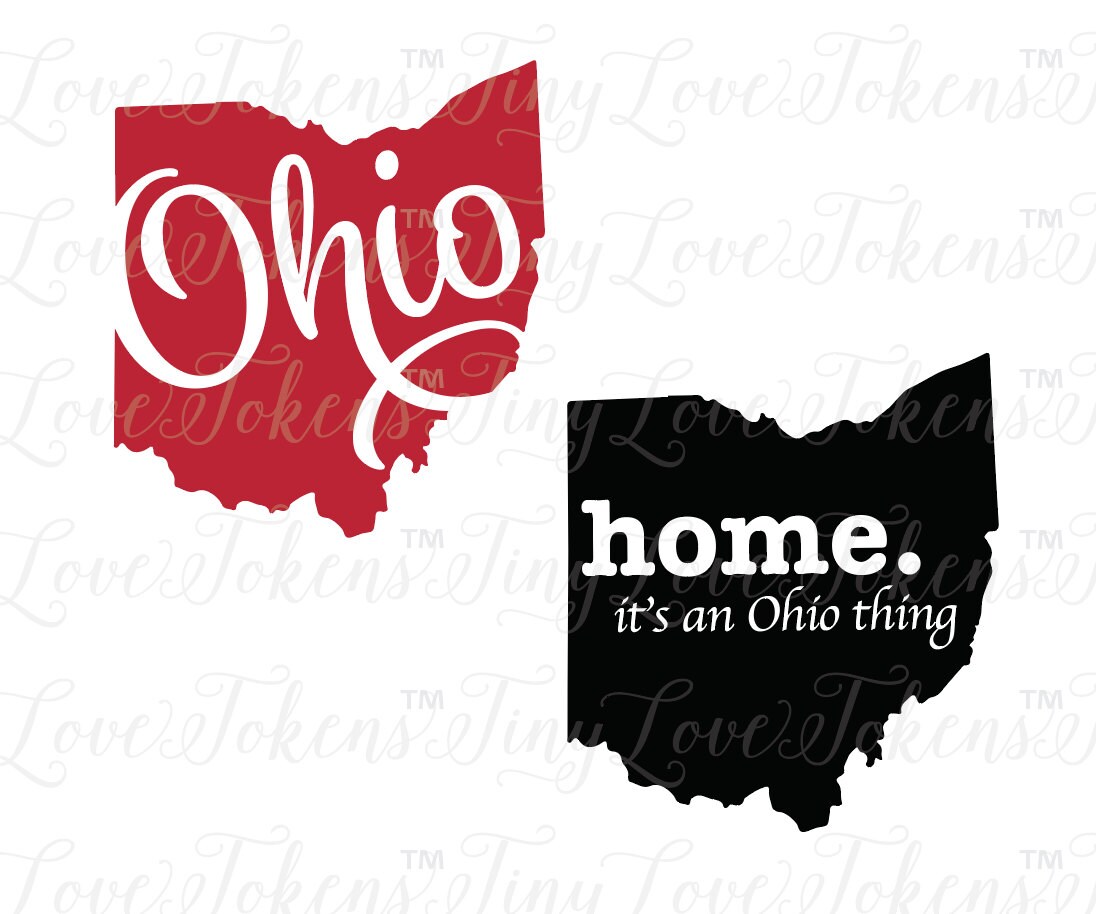 Ohio Life SVG Design for Silhouette and Other Craft Cutters (.svg/.dxf ...