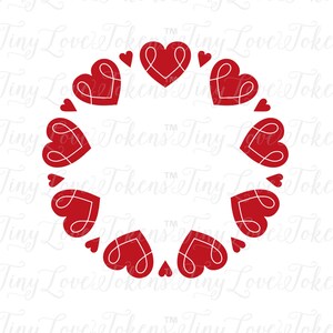 Valentines Monogram SVG Design for Silhouette and Other Craft Cutters ...