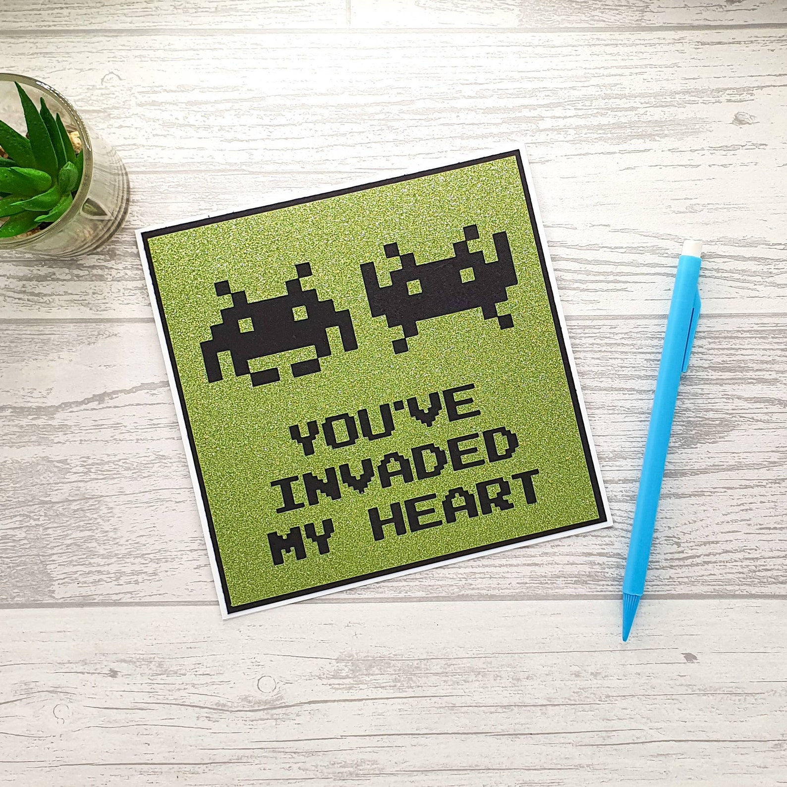 Pixel Card for Her, Pixel Art Card, Retro Gaming Card, Love Card for ...
