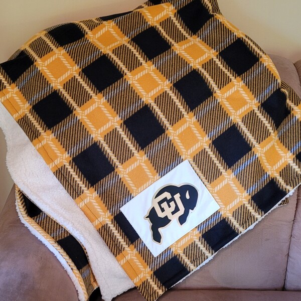 College Blanket - Etsy