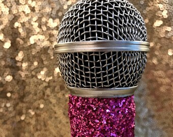 Microphone Glitter | Etsy