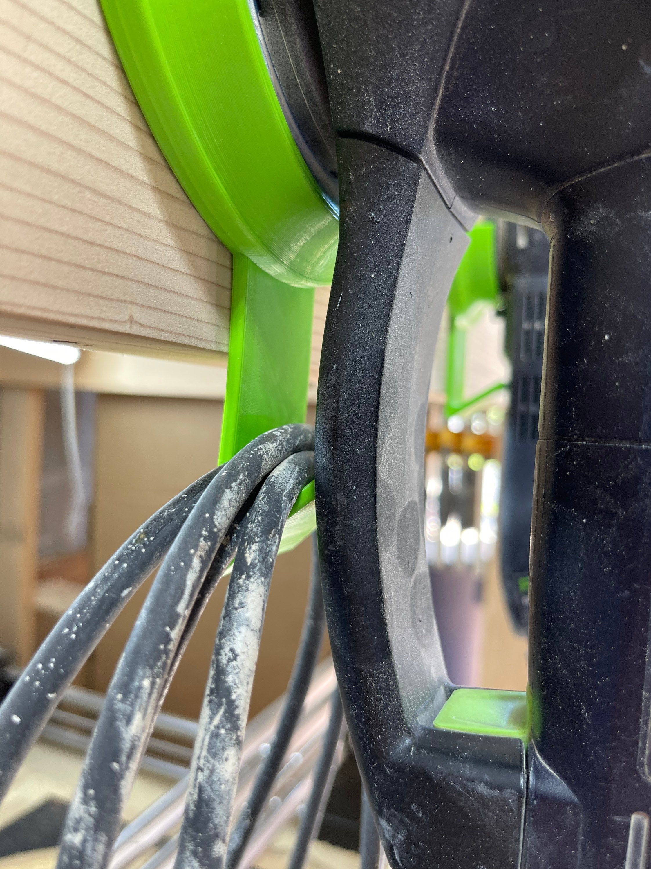 Sander Hanger. Fits Festool 150 (6” Sanders) With Hook for Cord Storage ...