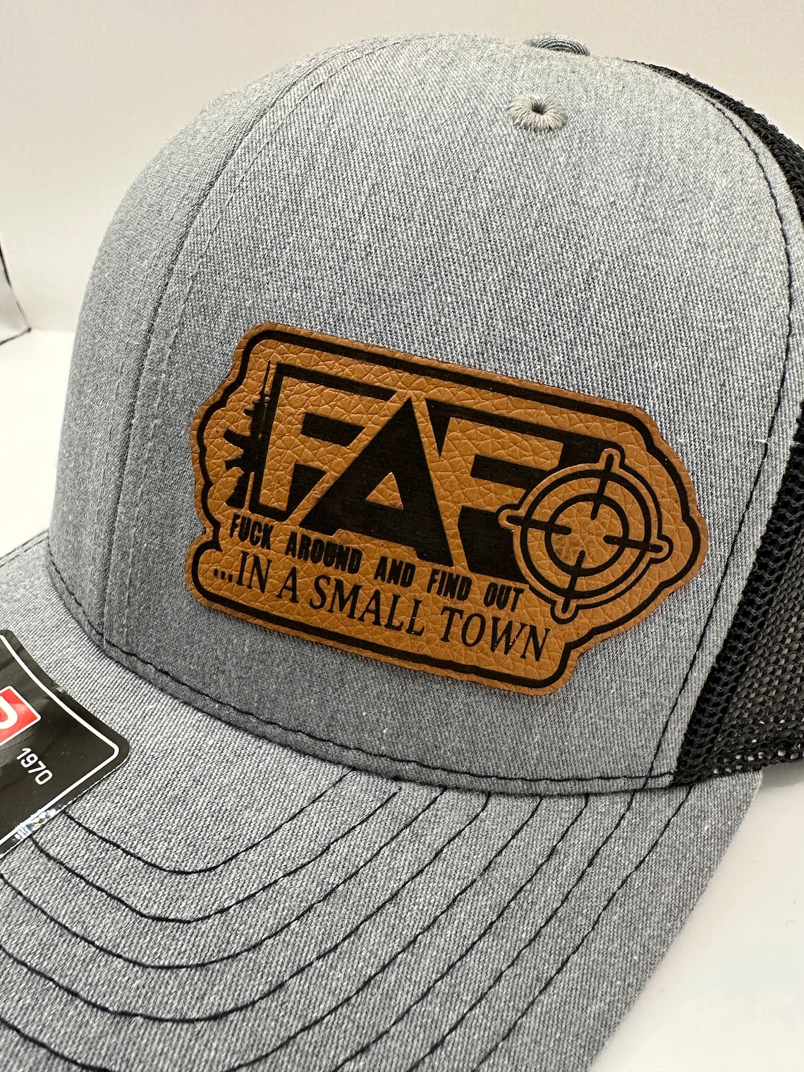 FAFO in a Small Town Snapback Hat - Etsy