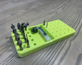 Cnc Bit Tray - Etsy