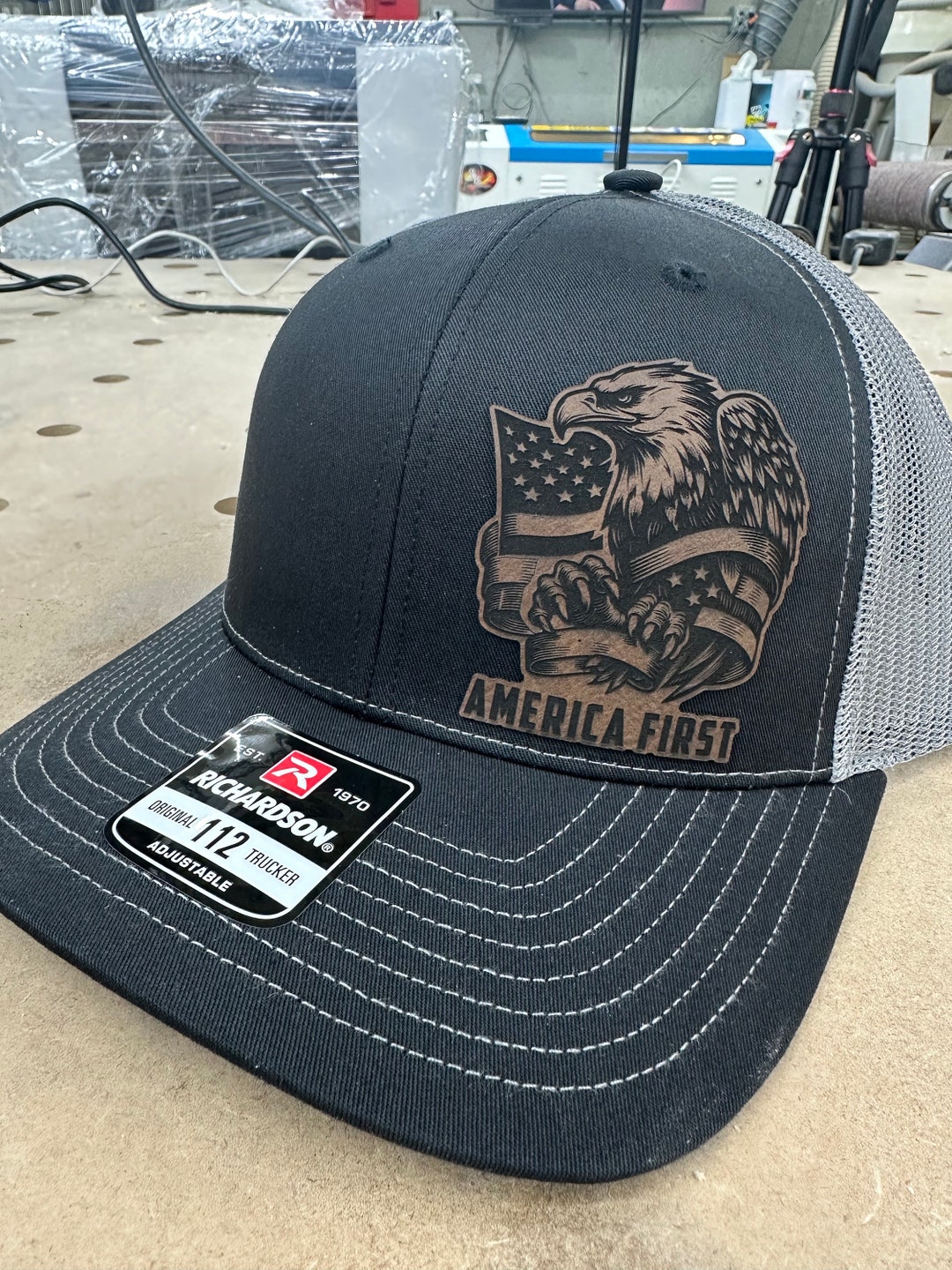 America First Snapback and Flexfit Hats. Patriotic USA America ...