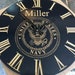 Personalized United States Navy Military Clock. Custom Name - Etsy