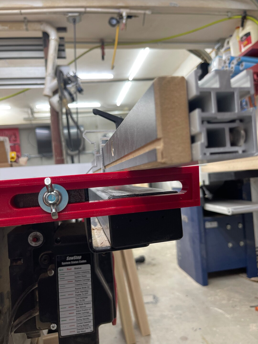 Support Extender for Sawstop Table Saws or Saws With Pre-drilled Holes ...