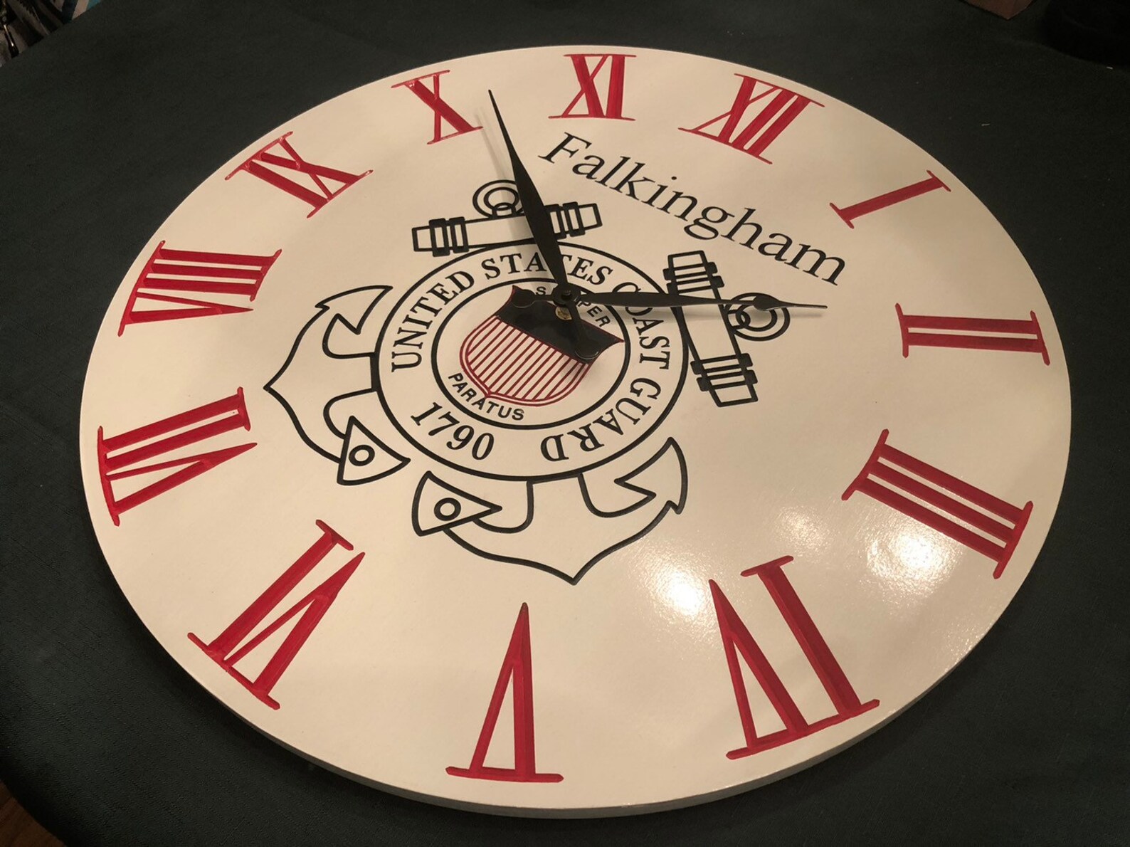 Personalized United States Coast Guard Military Clock. Custom - Etsy