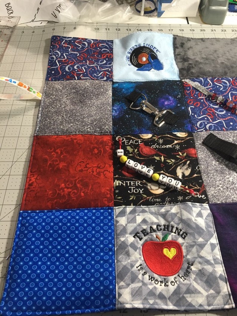 Fidget Blankets for Dementia or Alzheimer's - Etsy
