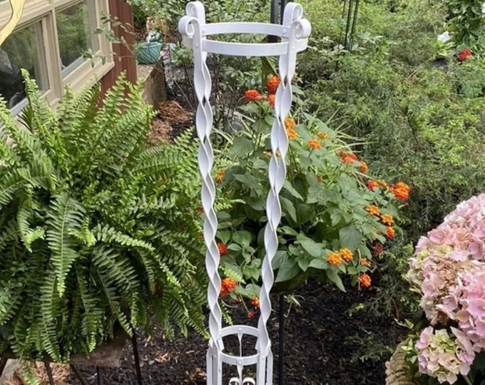Vintage Victorian Style Wrought Iron Plant Stand 43.75"h Fern Stand ...