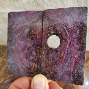 Doors panels/ for Billet Box rev4/ stabilized wood/ Custom | Etsy