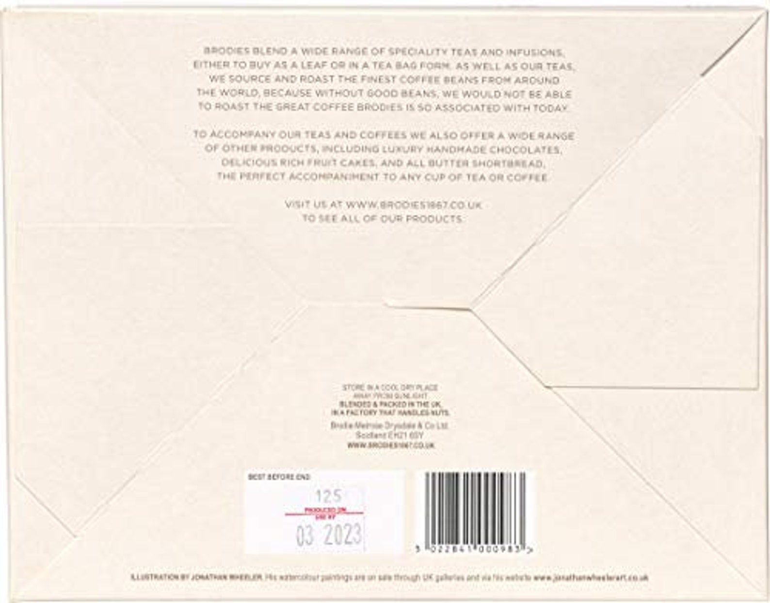 Brodies Famous Edinburgh 100 Tea Bags From Scotland is a Delicious ...